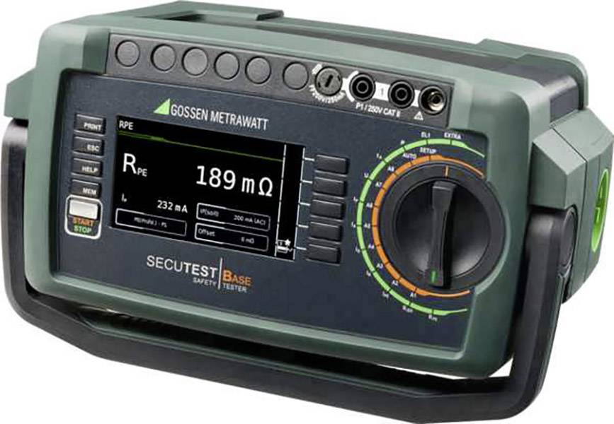 Gossen Metrawatt SECUTEST BASE IQ Gerätetester Kalibriert nach DAkkS ...