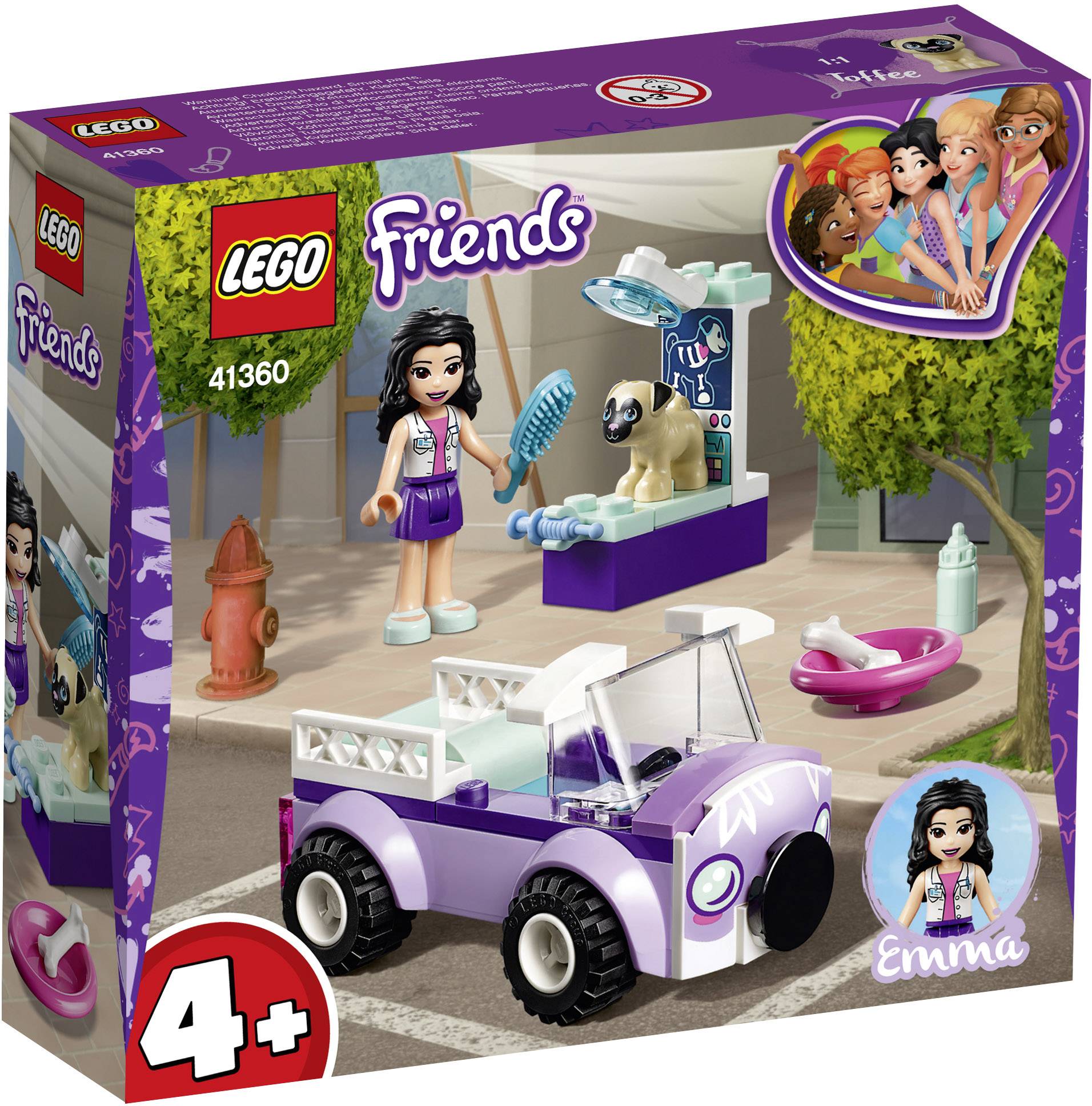 41360 LEGO® FRIENDS Emmas mobile Tierarztpraxis, LEGO FRIENDS | SMDV