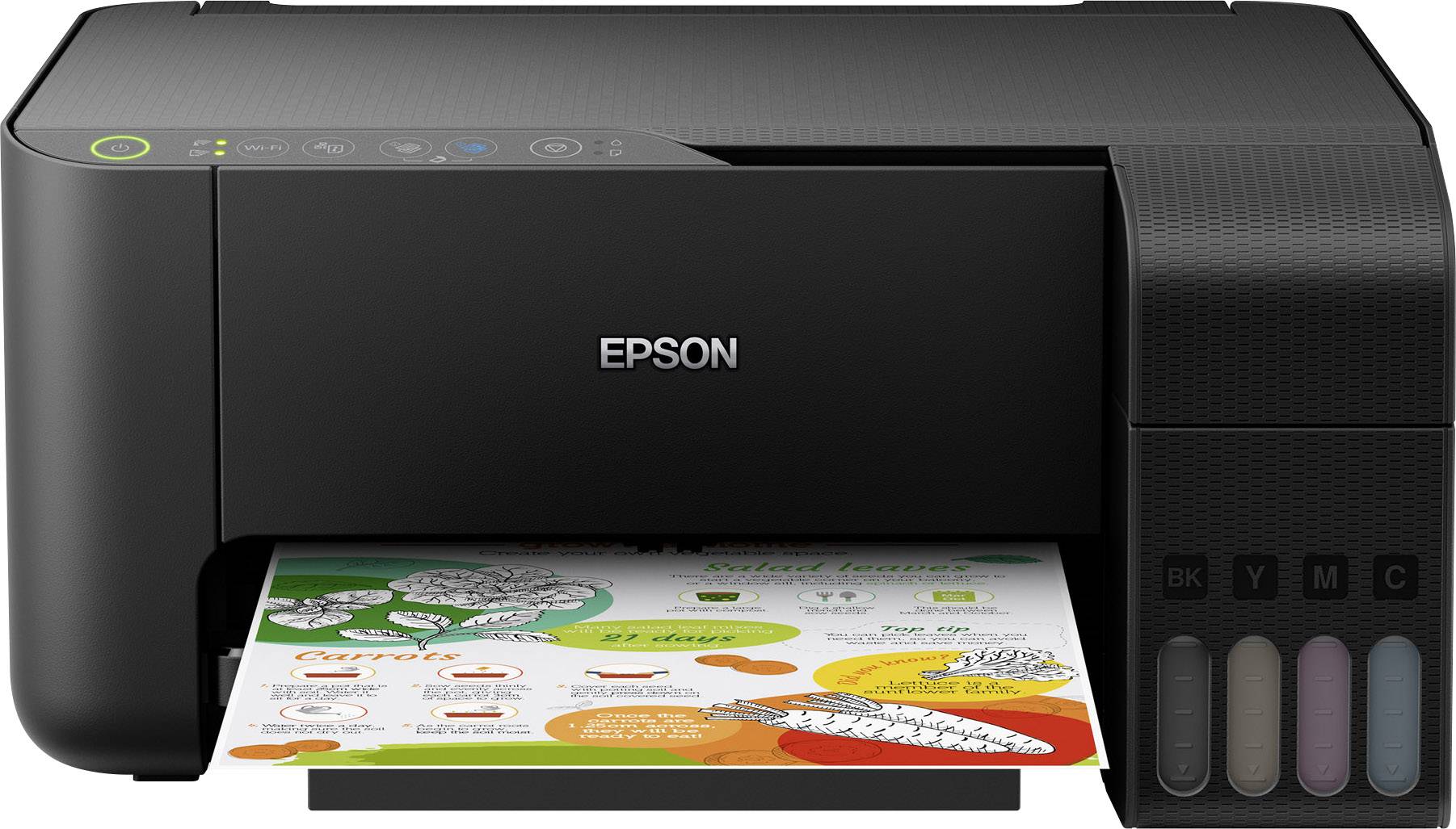 Epson EcoTank ET-2710 Farb Tintenstrahl Multifunktionsdrucker A4 ...