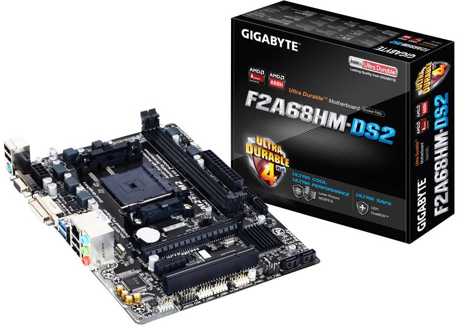 Gigabyte GA-F2A68HM-DS2 (FM2+) (D) | voelkner