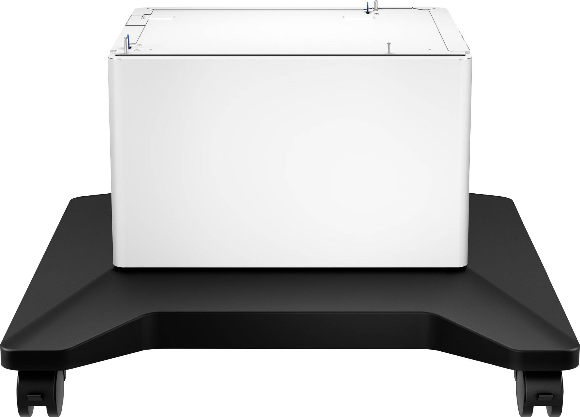 HP F2A73A M506/M527 Cabinet Drucker-Unterschrank mit Rollen Schwarz ...