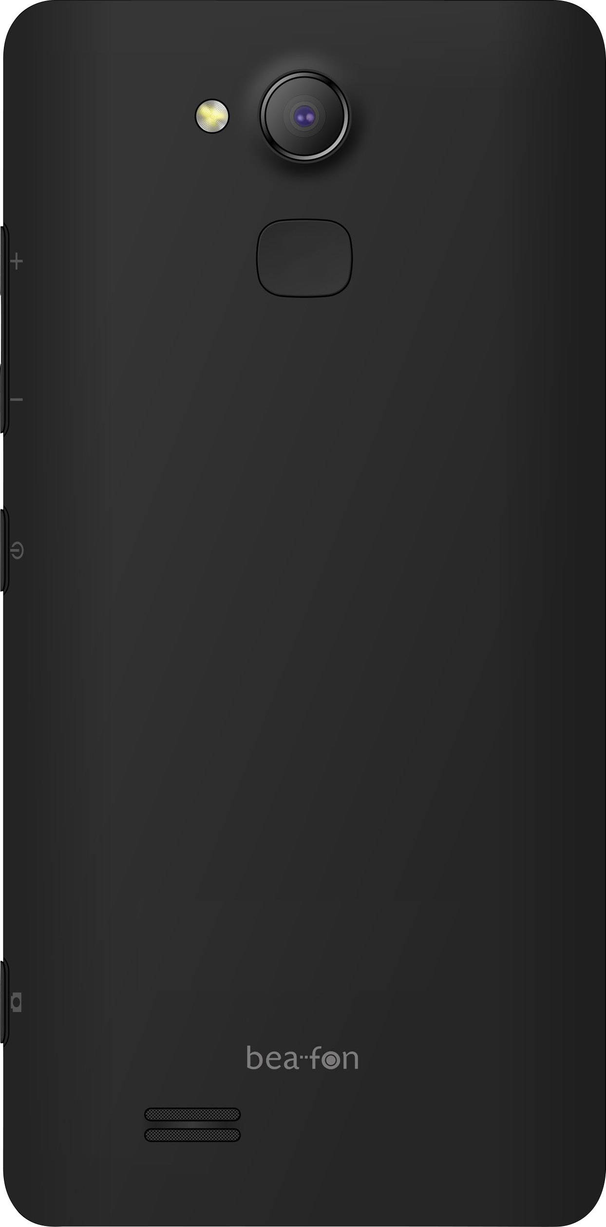 Beafon M5 Senioren-Smartphone mit Ladestation, SOS Taste Schwarz ...