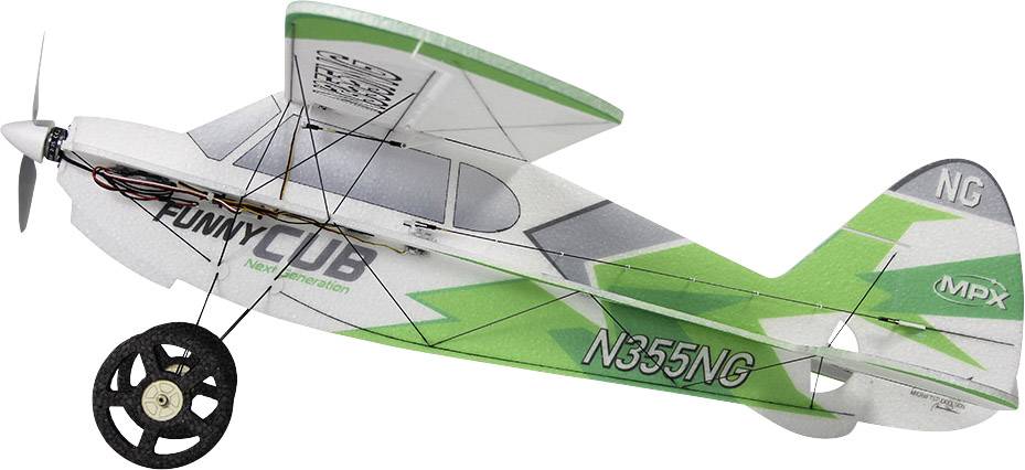 Multiplex FunnyCub Indoor Edition RC Motorflugmodell Bausatz 930mm ...