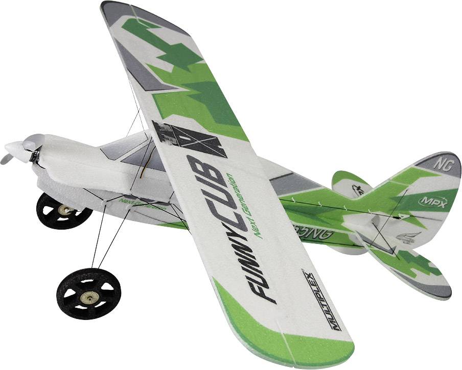 Multiplex FunnyCub Indoor Edition RC Motorflugmodell Bausatz 930mm ...