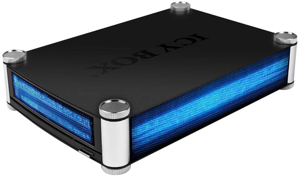 ICY BOX IB-550StU3S 8.9cm (3.5 Zoll) Festplattengehäuse 3.5 Zoll USB 3. ...