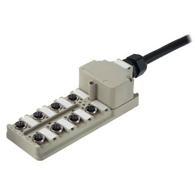 Weidmüller SAI-8-MF 5P PUR 10M 9457430000 Sensor/Aktorbox passiv M12 ...