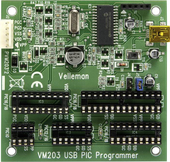 Velleman Programmiergerät VM203 | voelkner