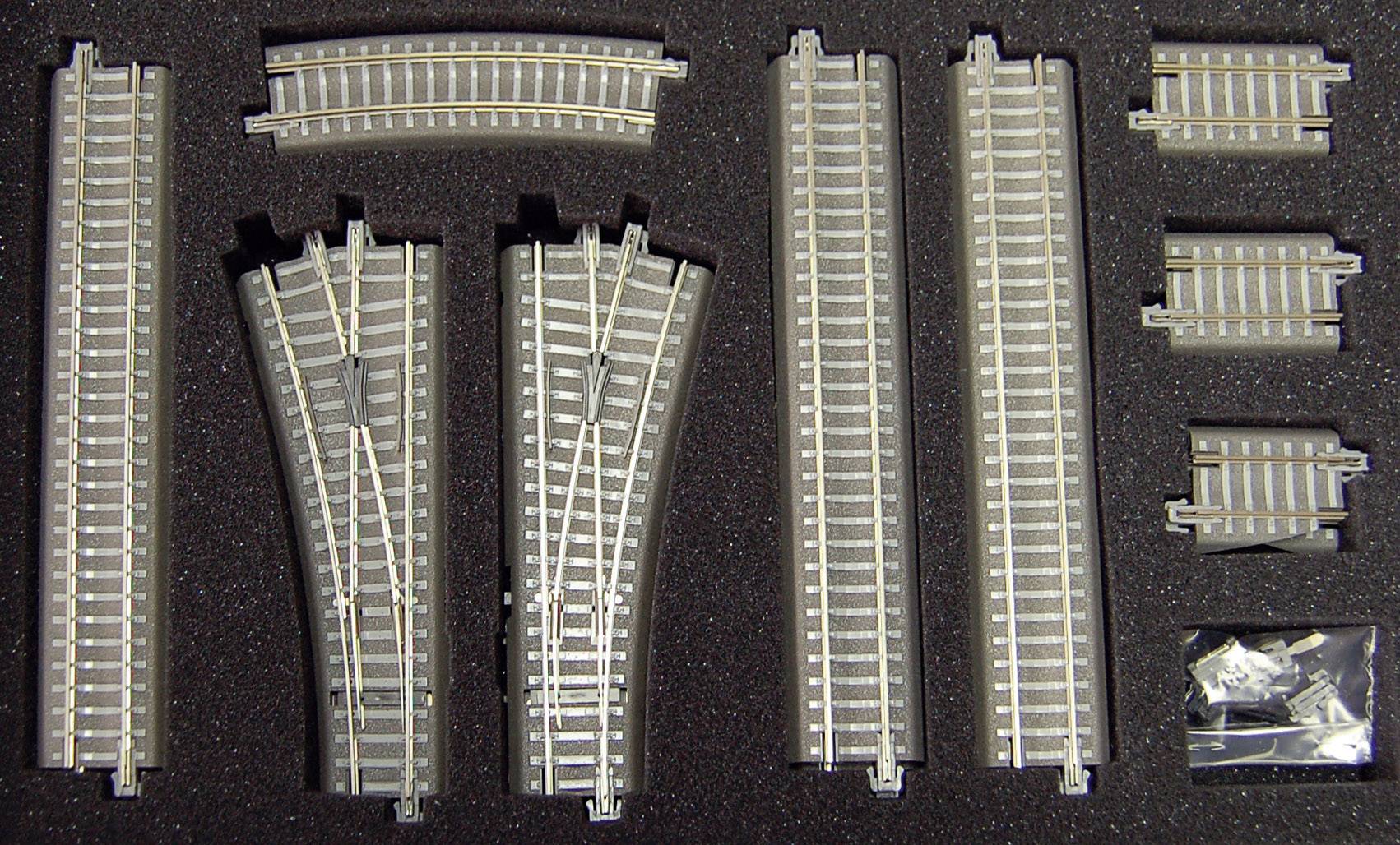 01833 TT Tillig Bettungsgleis Ergänzungs-Set, TILLIG TT | SMDV