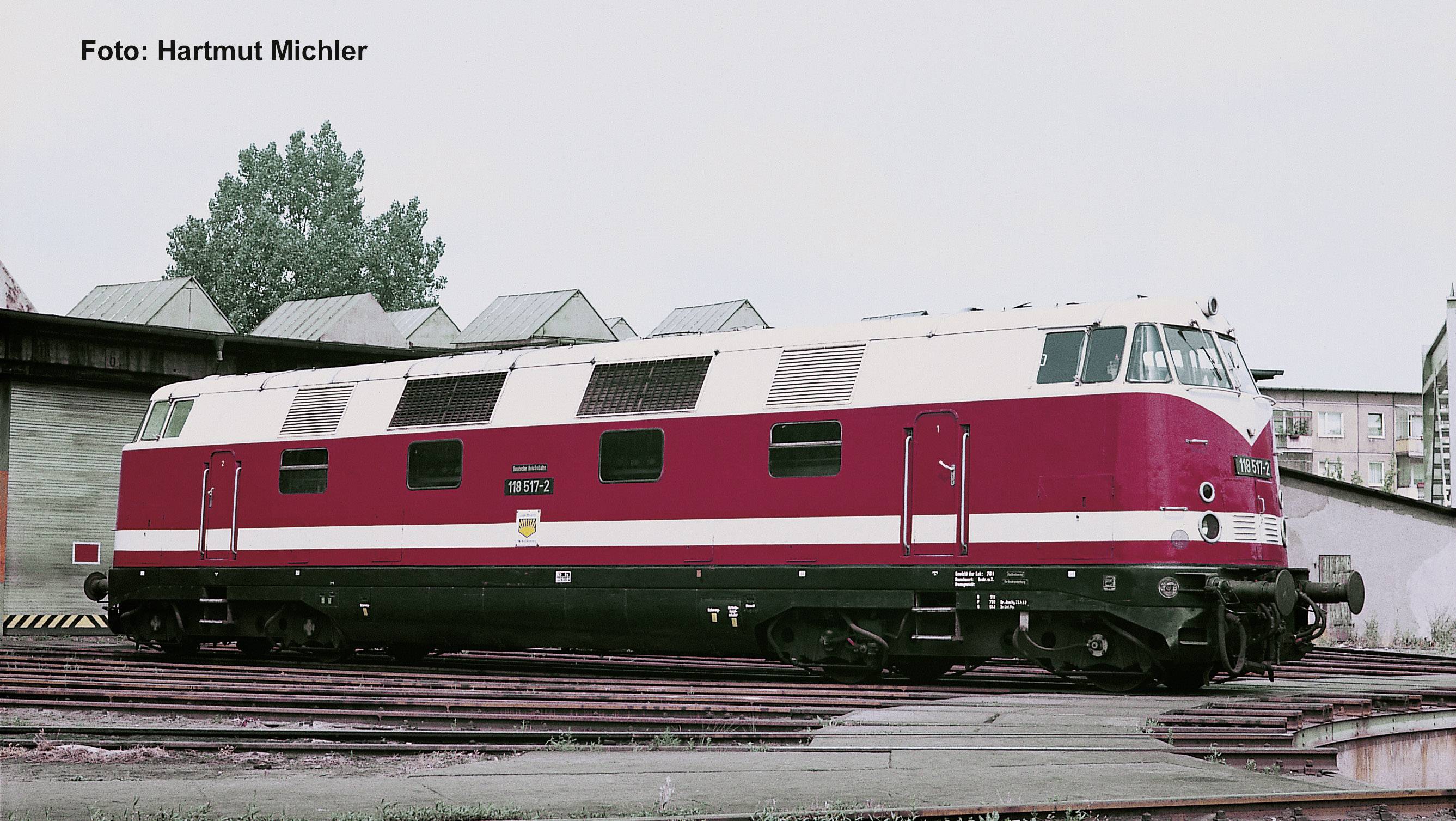 Piko H0 59560 H0 Diesellok BR 118 der DR, 4achsig BR 118 der DR ...