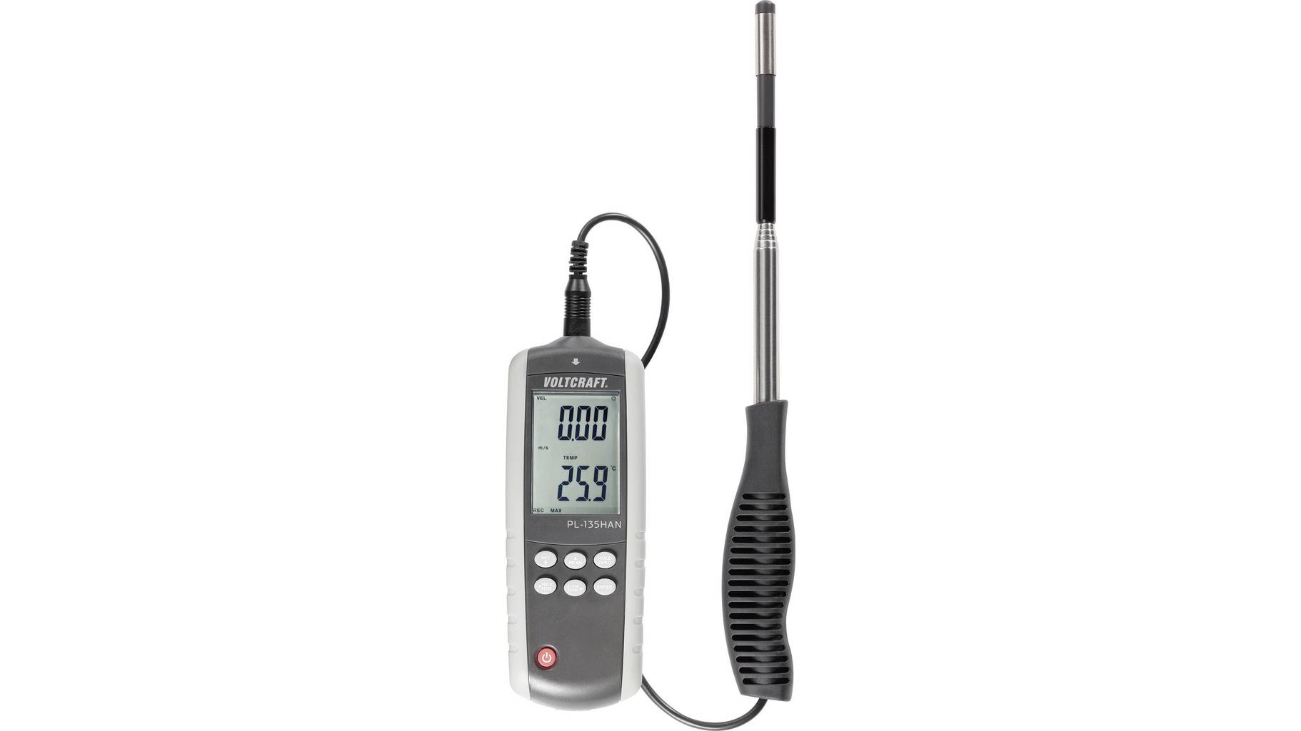 VOLTCRAFT Anemometer PL 135HAN 0 1 Bis 25 M s Versandkostenfrei Voelkner voltcraft-anemometer-pl-135han-0-1-bis-25-m-s-versandkostenfrei-voelkner