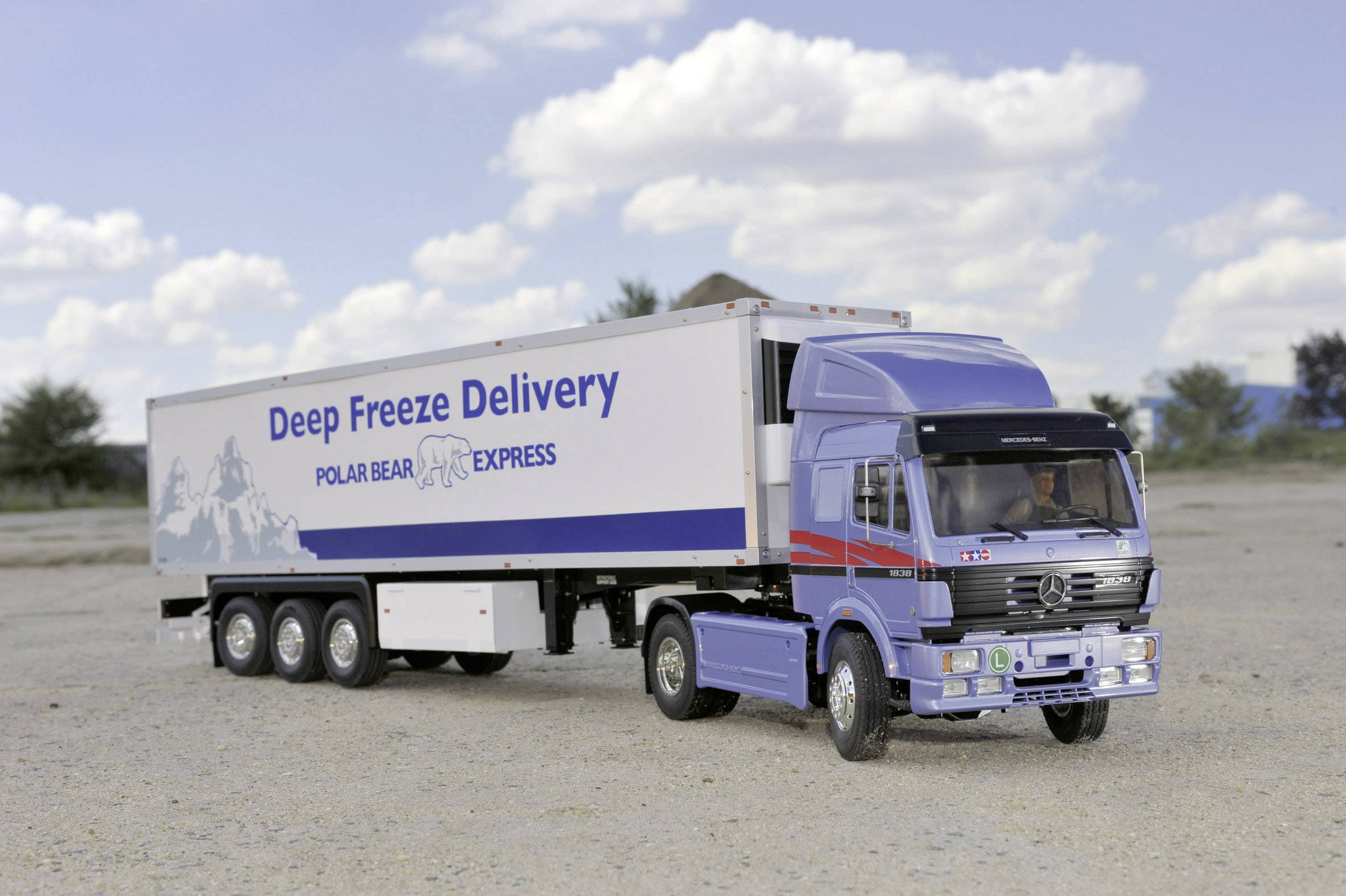 Tamiya 56305 Mercedes Benz 1838 1:14 Elektro RC Modell-LKW Bausatz ...