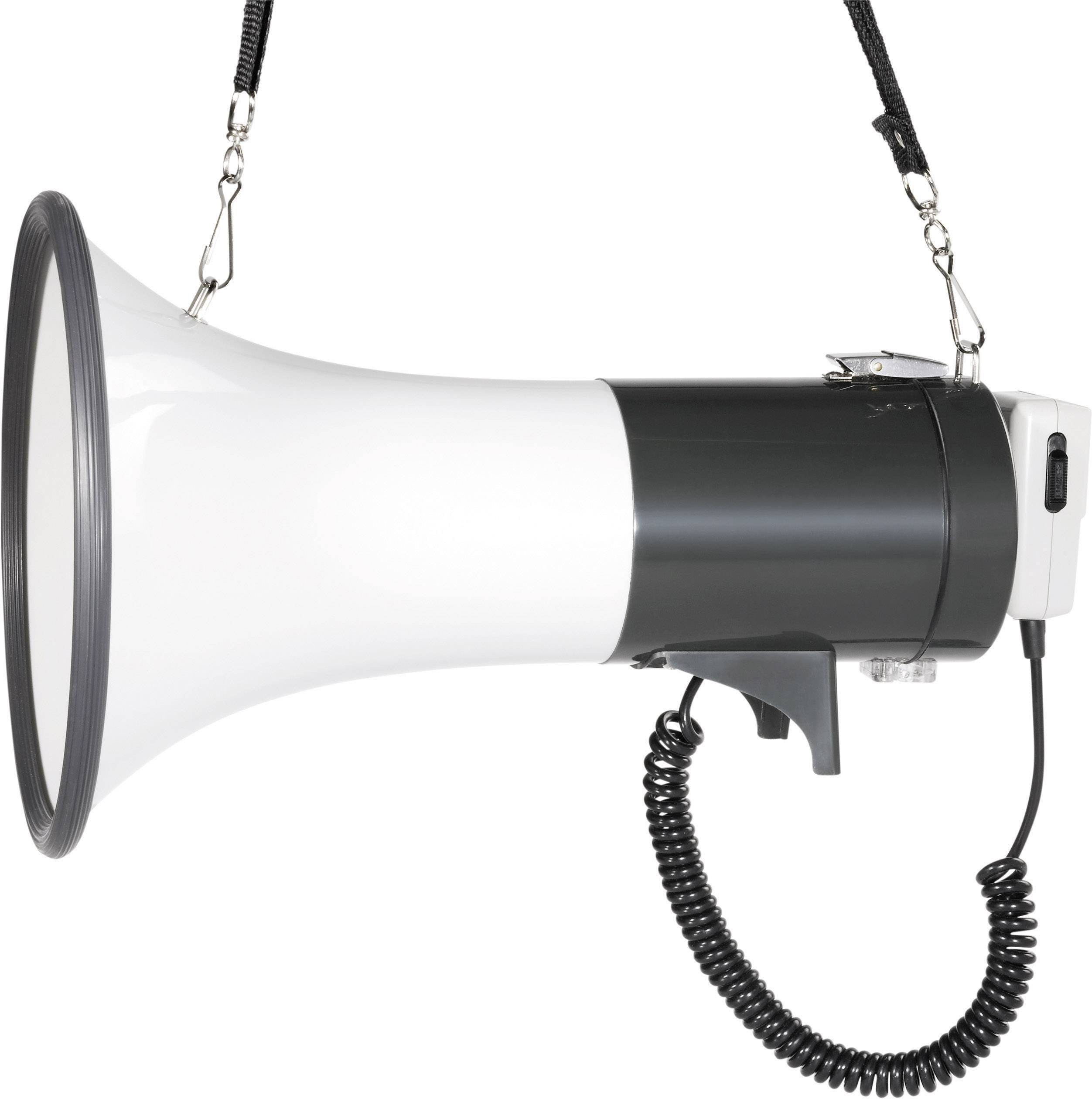 SpeaKa Professional JE-583 Megaphon mit Handmikrofon, mit Haltegurt ...