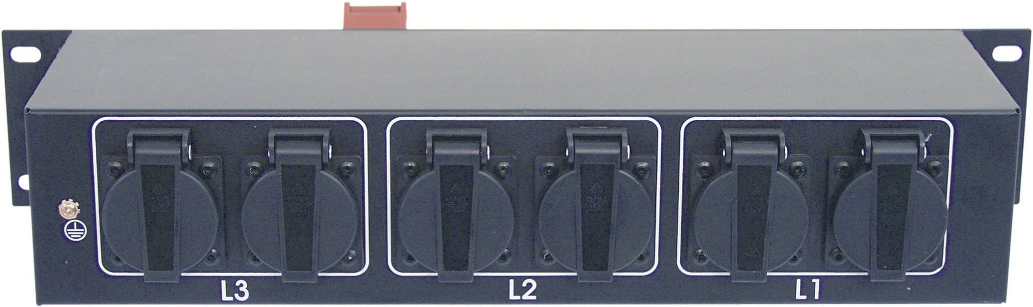 Eurolite SB-1000 19 Zoll Stromverteiler 9fach 2 HE versandkostenfrei ...