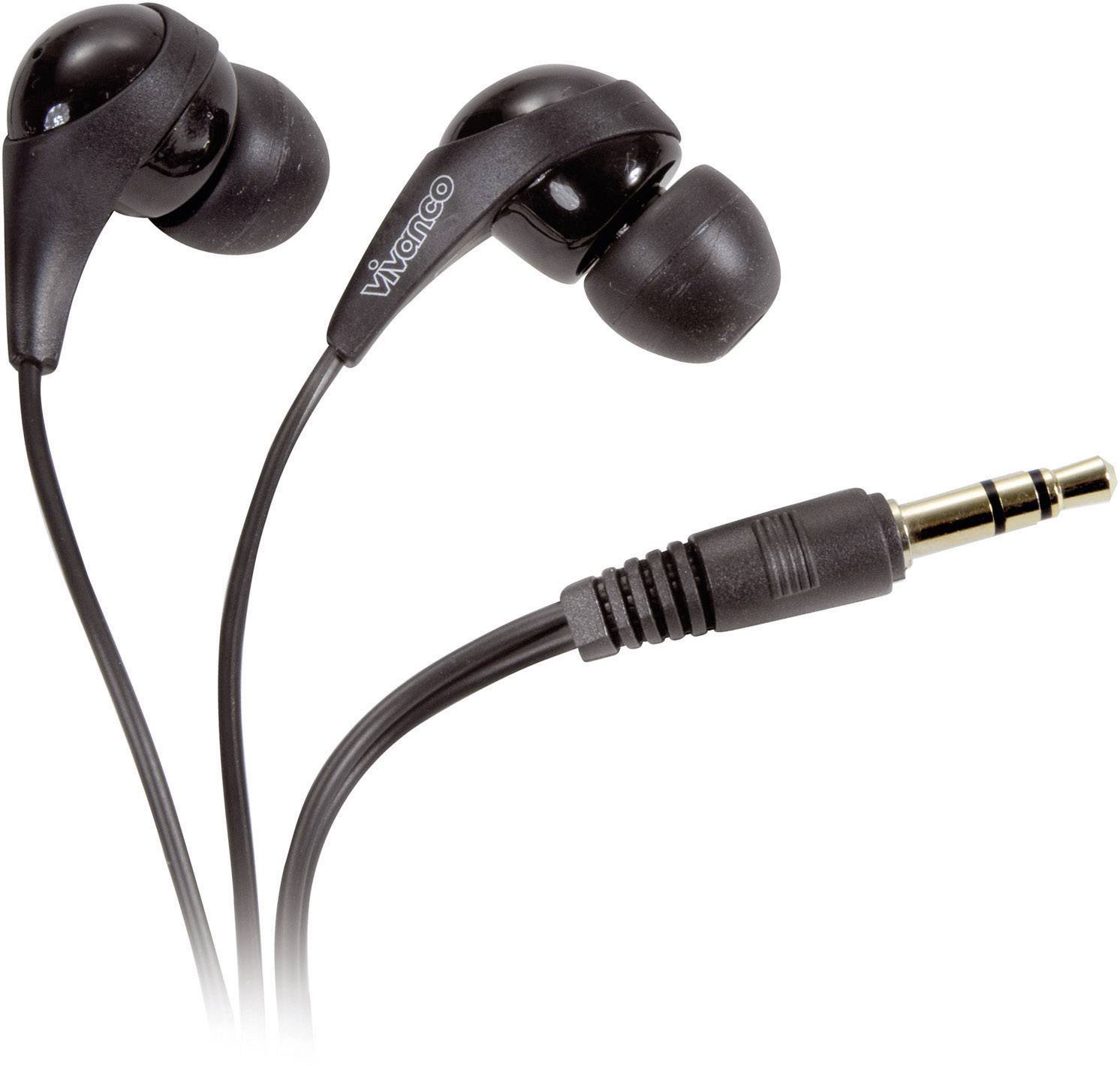 Vivanco FUSION Super Bass In Ear Kopfhörer kabelgebunden Schwarz | voelkner