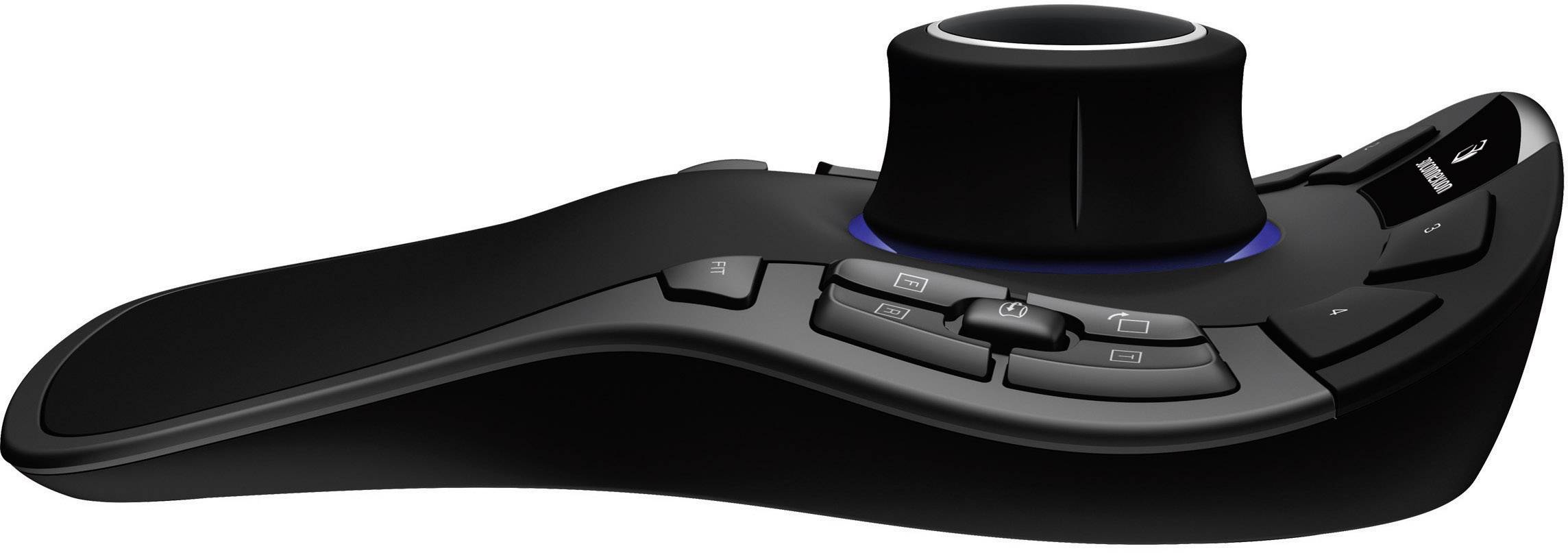 3Dconnexion SpaceMouse Pro USB 3D-Maus USB Schwarz 15 Tasten ...