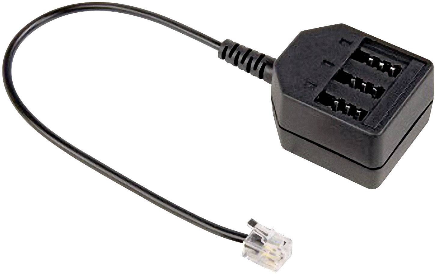 Hama Telefon (analog) Adapter [1x RJ11-Stecker 6p4c - 1x TAE-NFF-Buchse ...