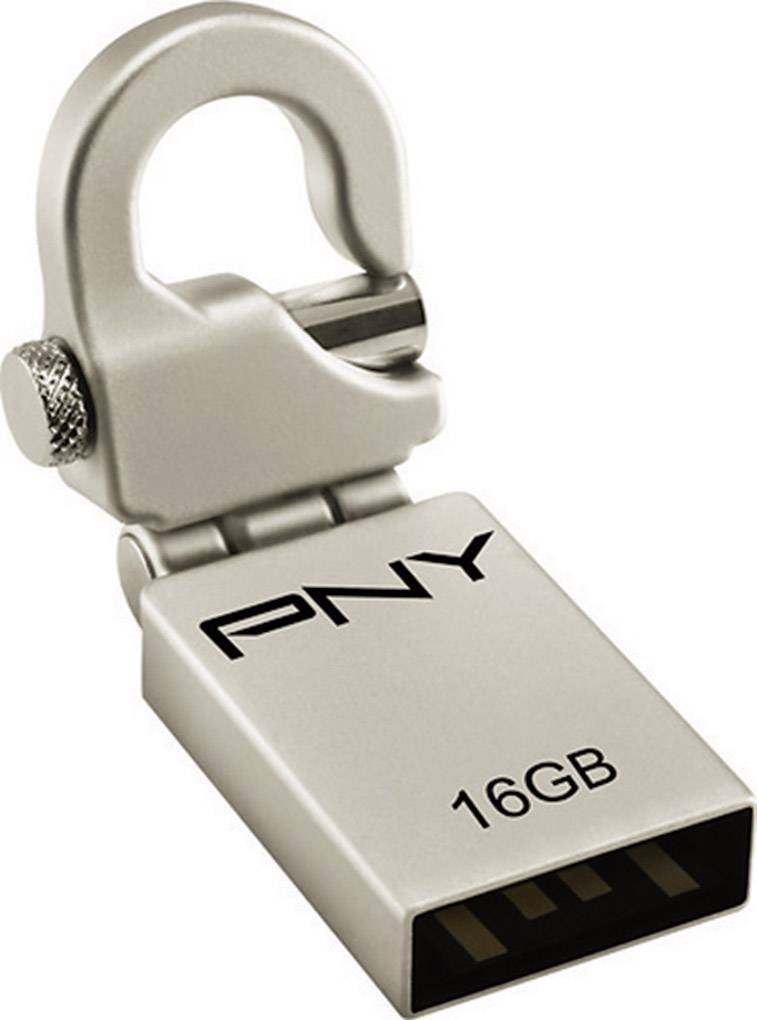 PNY Micro Hook Attache USB-Stick 16 GB P-FDI16G/APPHK-GE USB 2.0 ...