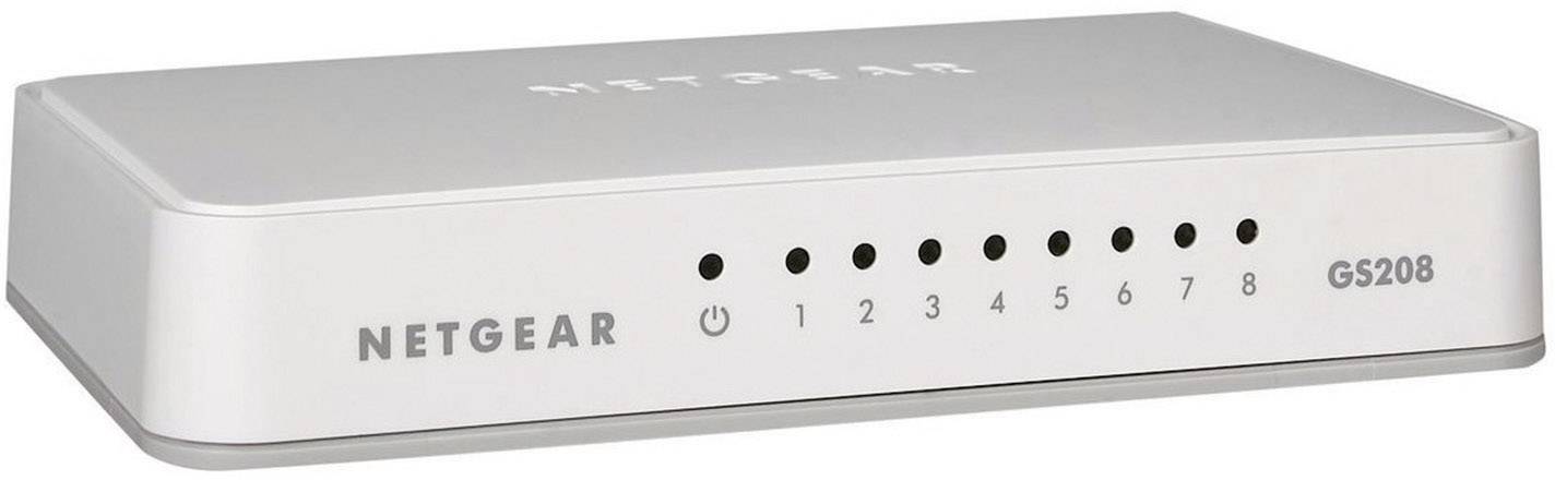 NETGEAR GS208 Netzwerk Switch 8 Port 1 GBit/s | voelkner