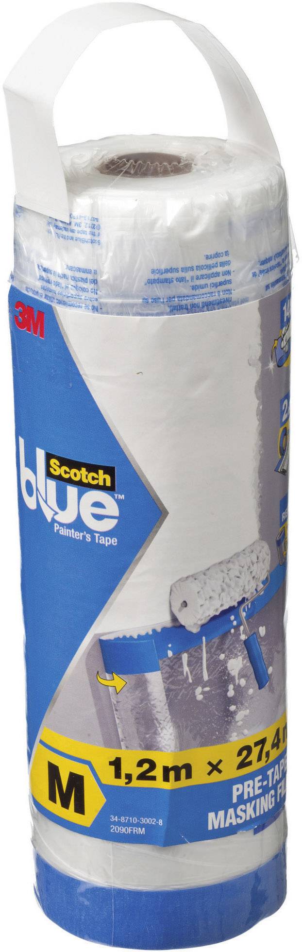 Scotch PT2093EL-48 Abdeckfolie ScotchBlue™ Blau (transparent) (L x B ...