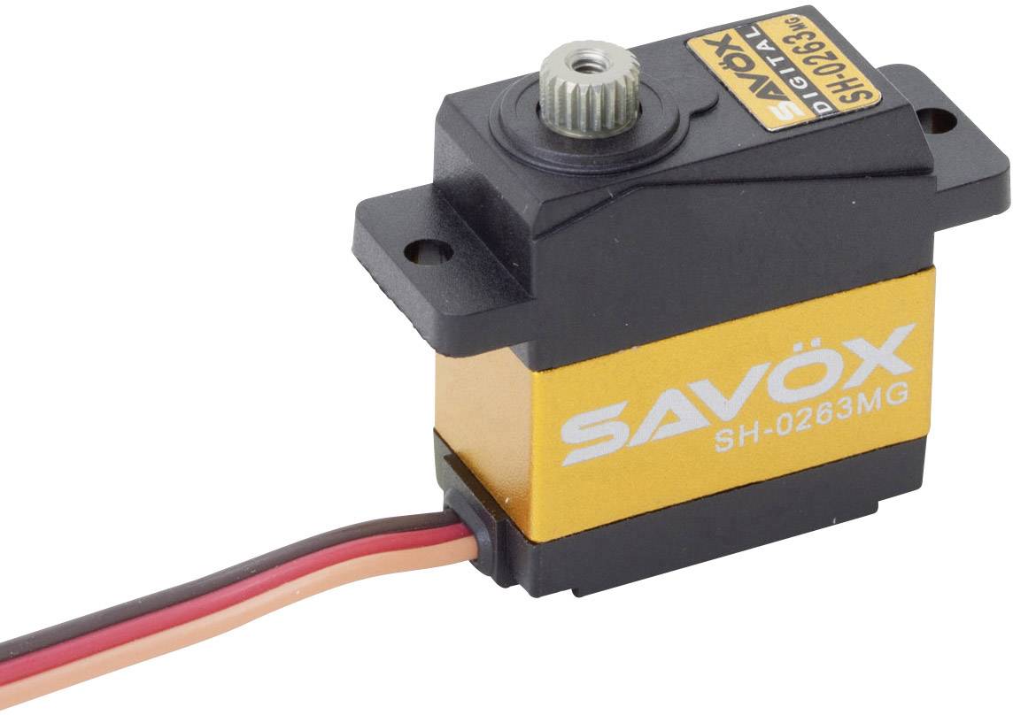 Savöx Mini-Servo SH-0263MG Digital-Servo Getriebe-Material: Metall ...