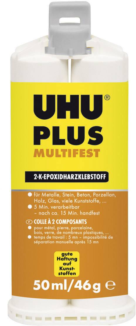UHU Plus Multifest Zwei-Komponentenkleber 46925 50ml | SMDV