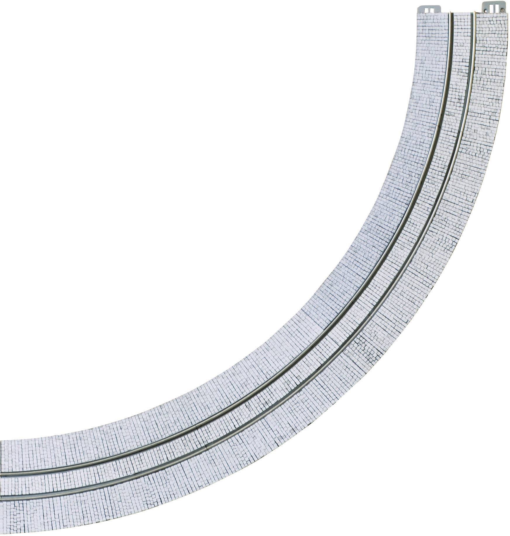 87761 H0 Tillig Straßenbahngleis Luna Gebogenes Gleis 90° 204mm, TILLIG ...