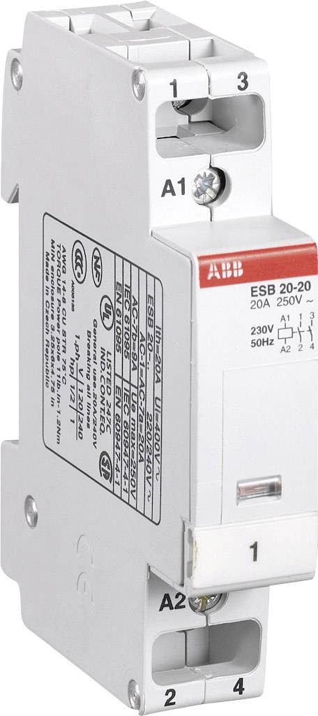 ABB ESB 63-40 Schütz 4 Schließer 5kW 230 V/AC 30A 1St. | voelkner