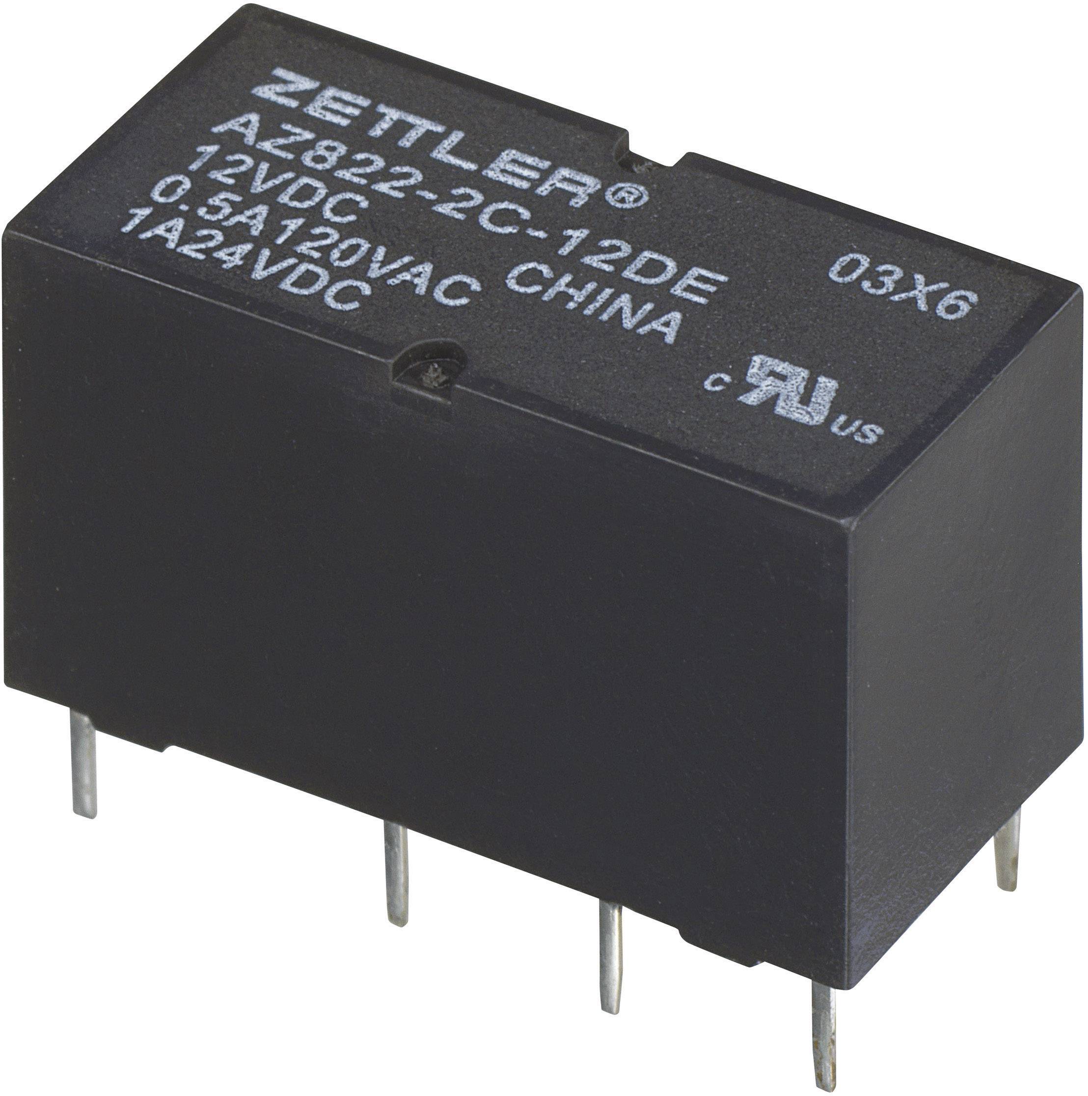 Zettler Electronics AZ822-2C-12DSE Printrelais 12 V/DC 2A 2 Wechsler | SMDV