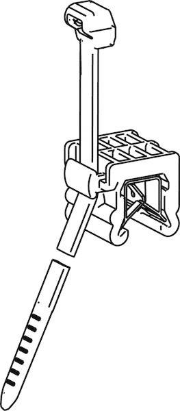 HellermannTyton 156-00006 T50ROSEC23-MC5-BK-D1 Kabelbinder 200mm 4.60mm ...