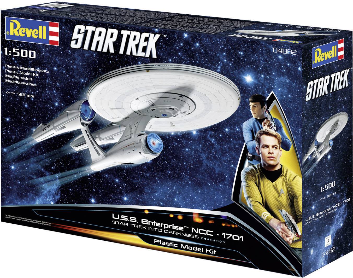 Revell 04882 U.S.S. Enterprise NCC-1701 Into Darkness Science Fiction ...