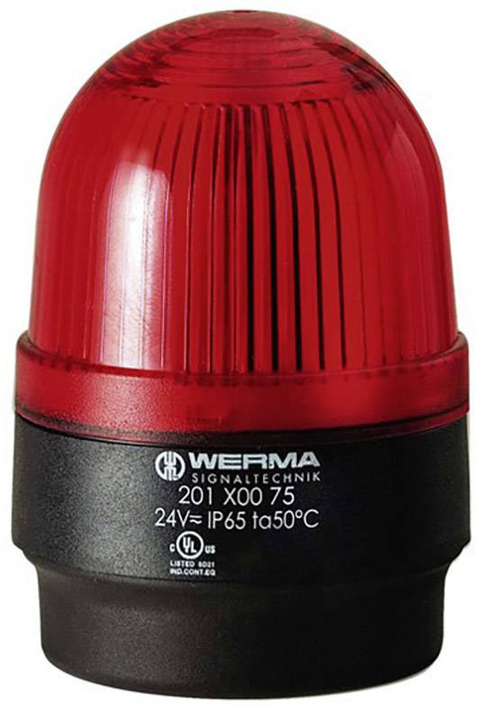 Werma Signaltechnik Signalleuchte 202.100.68 202.100.68 Rot Blitzlicht ...