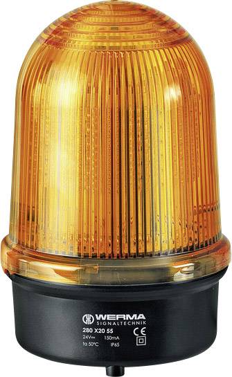 Werma Signaltechnik Signalleuchte 280.360.55 280.360.55 Gelb 24 V/DC ...