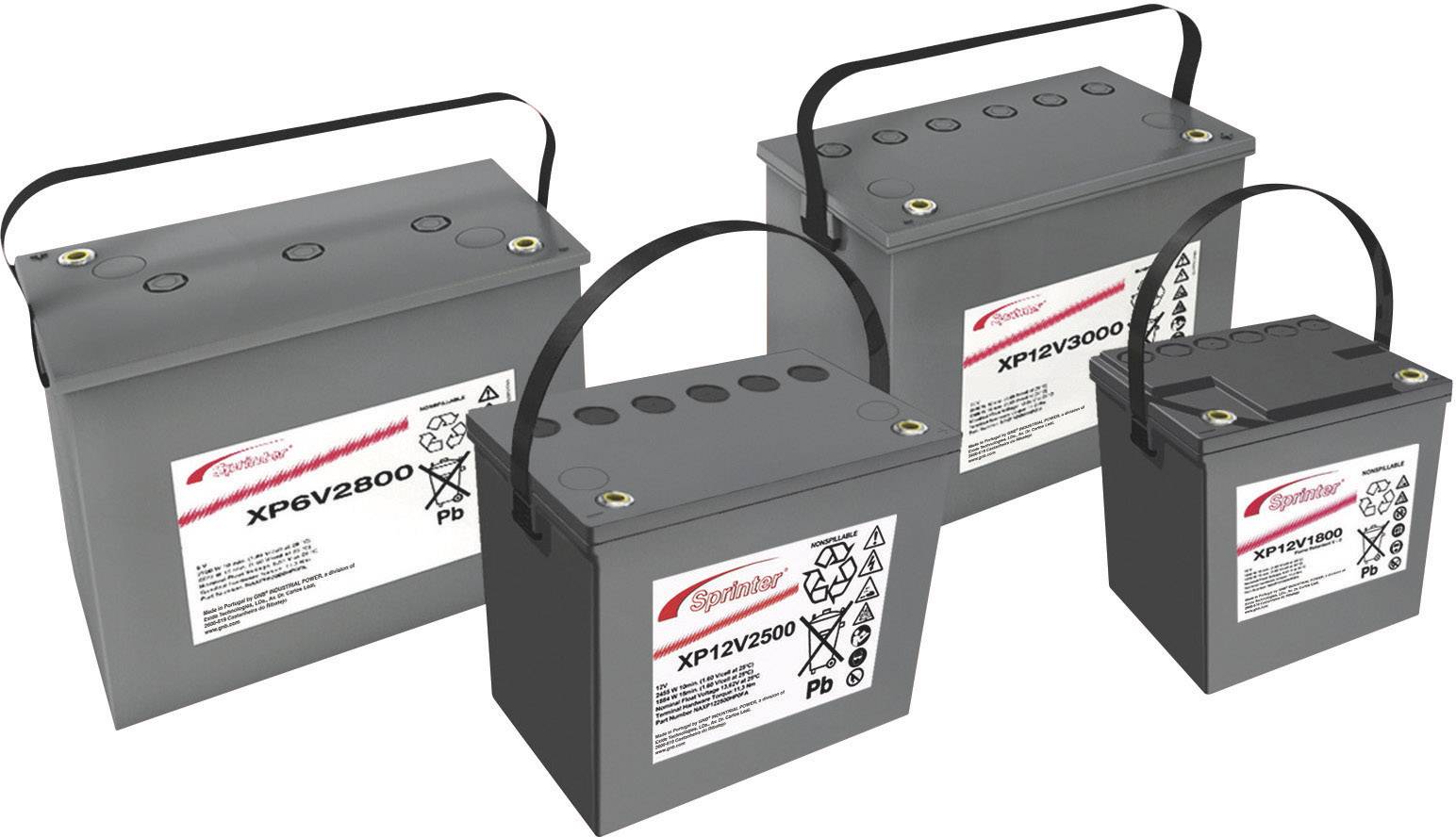 GNB Sprinter P12V600 NAPW120600HP0MA Bleiakku 12V 24Ah Blei-Vlies (AGM ...