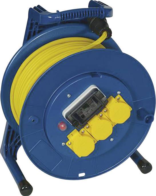 Jumbo Kabel 211.113.1405.06 Kabeltrommel 40.00m Gelb Schutzkontakt ...
