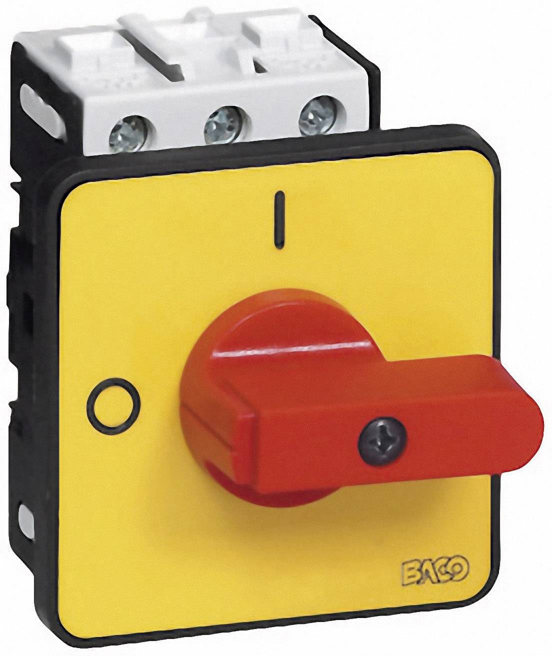 BACO 172102 Lasttrennschalter 32A 1 x 90° Gelb, Rot 1St. | digitalo