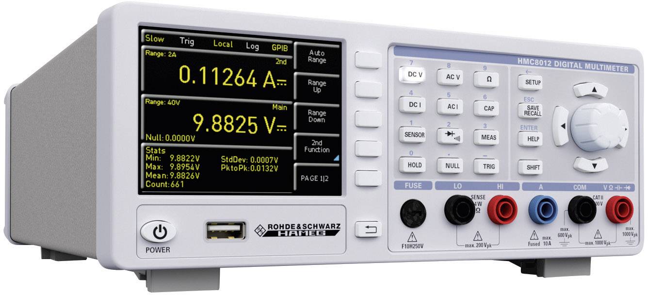 Rohde & Schwarz HMC8012 Ethernet/USB Tisch-Multimeter digital ...