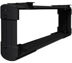 Dataflex PC Halterung Horizontal, Vertikal Katame CPU Halter groß 203 35.203 Schwarz Belastbar ...