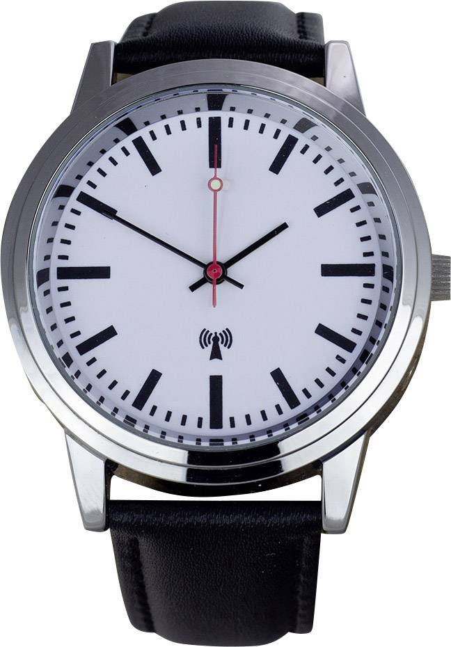 EUROTIME Funk Armbanduhr 62528 (Ø x H) 40mm x 11mm Edelstahl ...