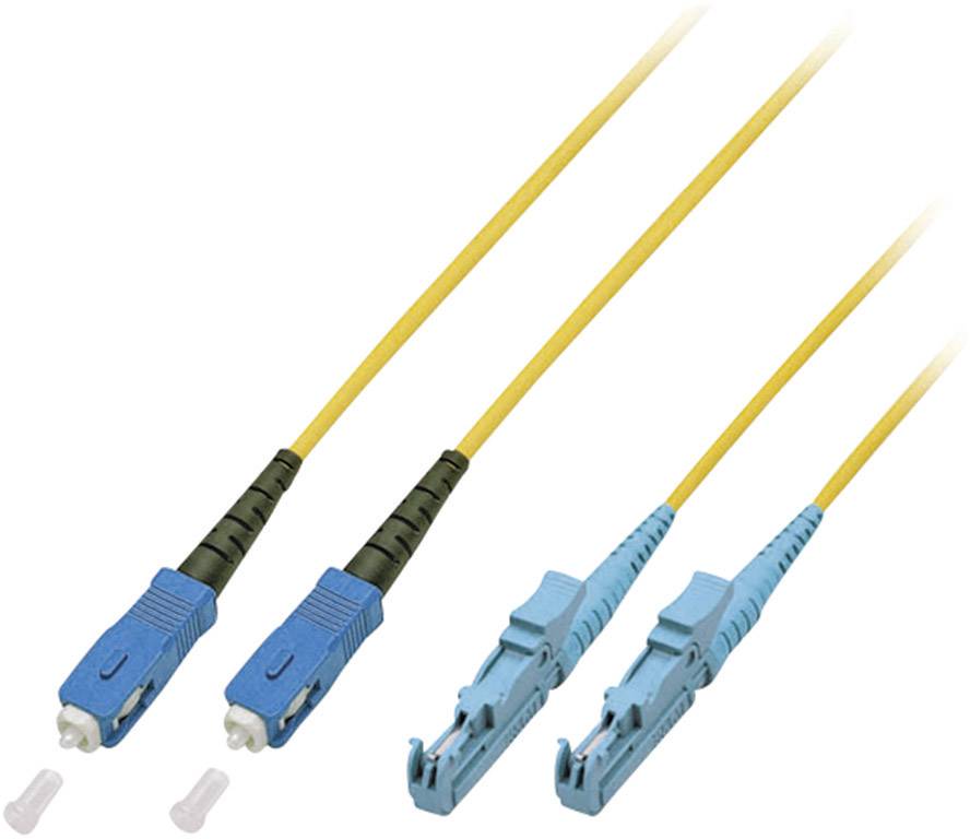 EFB Elektronik O0940.7,5 Glasfaser LWL Anschlusskabel [1x E2000 ...