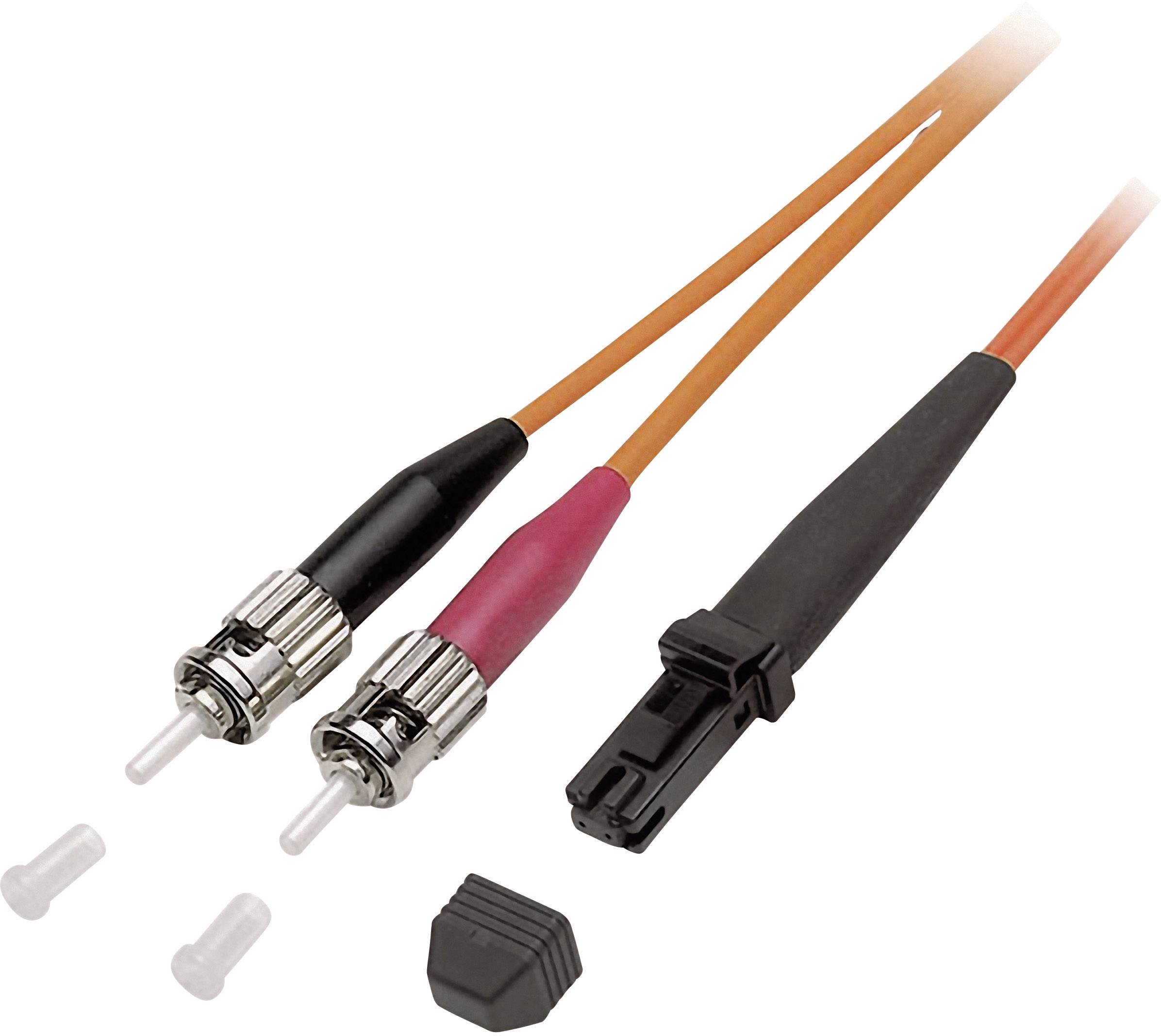 EFB Elektronik O0711.1 Glasfaser LWL Anschlusskabel [1x MTRJ-Stecker ...