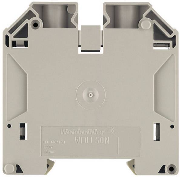 Weidmüller Durchgangs-Reihenklemmen WDU beige WDU 70N/35 9512190000-1 ...