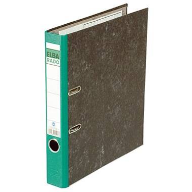 ELBA Ordner ELBArado 100555309 DIN A4 50mm Pappe grün | » Freue dich ...