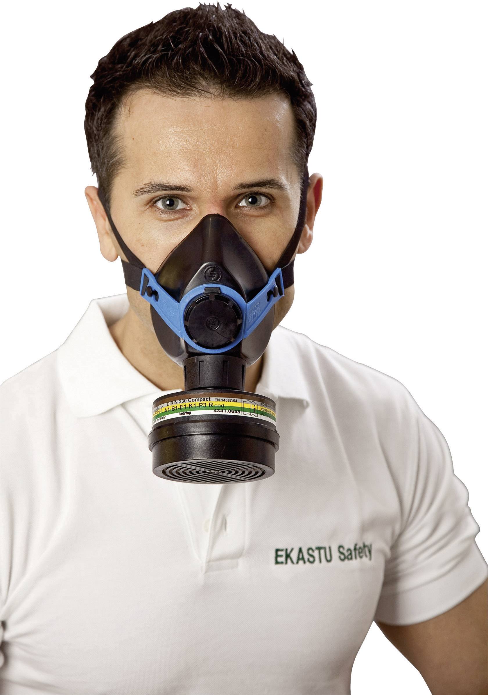 Ekastu COLOREX 133 335 Atemschutz Halbmaske A1B1E1K1-P3R D EN 140, EN ...