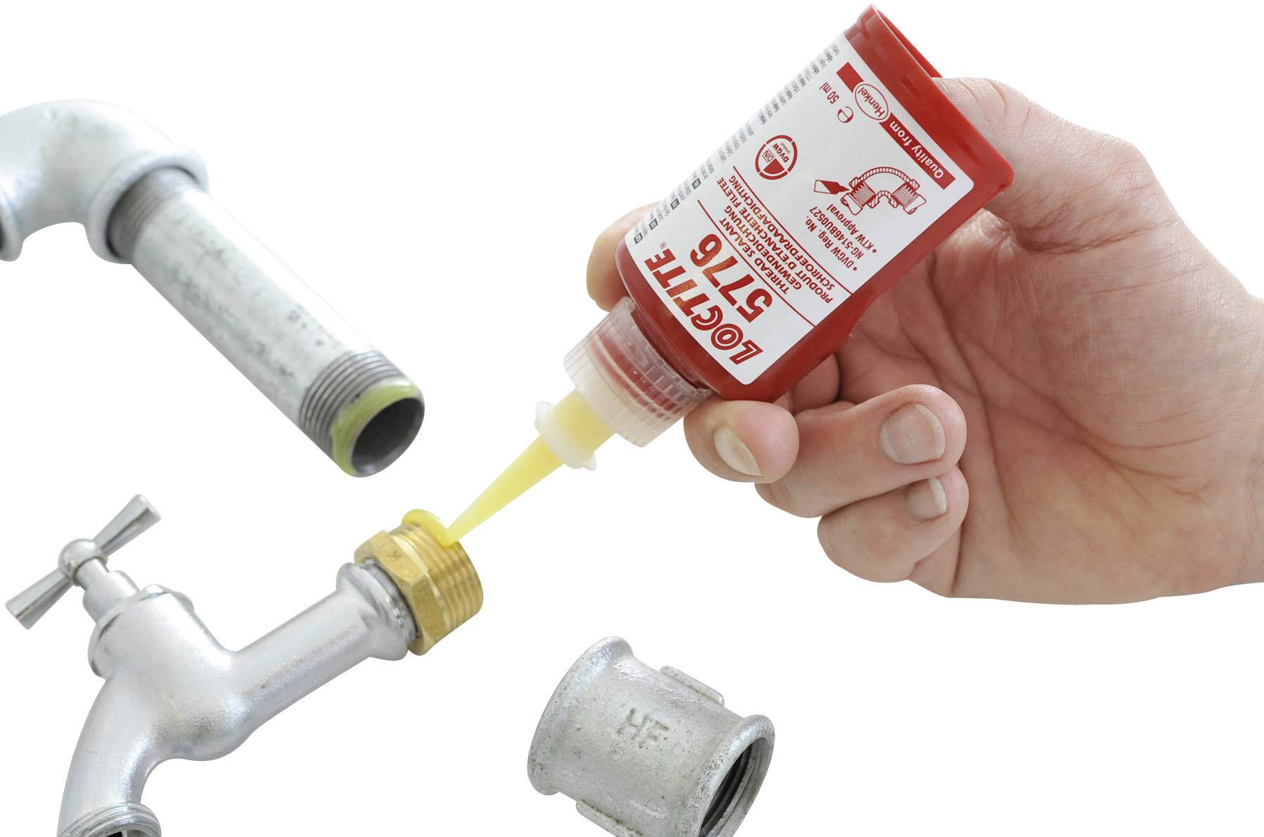 Loctite® 5776 Gewindedichtung Herstellerfarbe Gelb 1448091 50ml ...