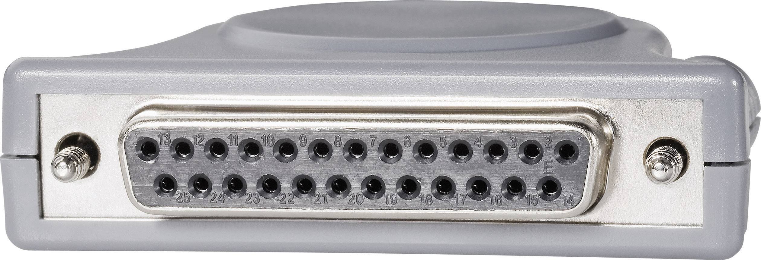 Renkforce USB 1.1, Parallel Adapter [1x USB 1.1 Stecker A - 1x D-SUB ...